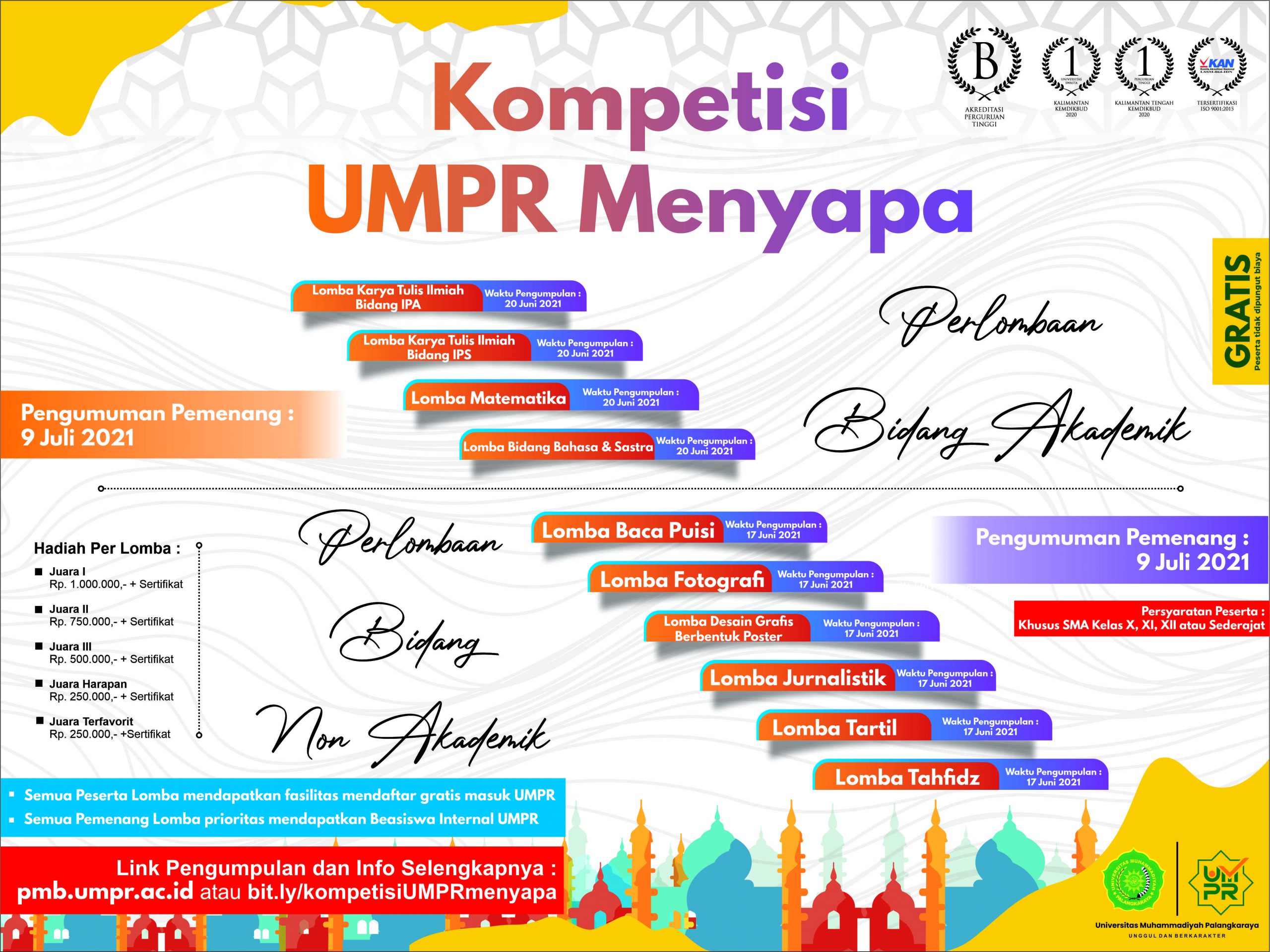 Kompetisi UMPR Menyapa – PMB